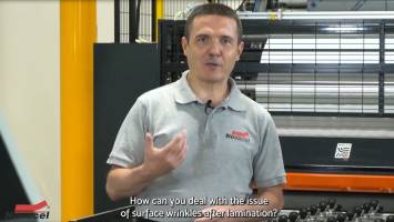 Tuto: deal with surface wrinkles issues after lamination